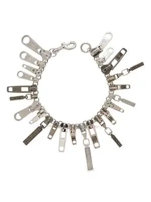Balenciaga Zip-up Choker Necklace