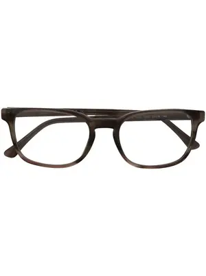 Ray-ban Rectangle-frame Glasses - Brown