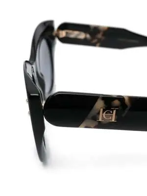 Carolina Herrera Oversized Cat-eye Sunglasses
