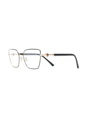 BVLGARI Enamelled Frame Detail Eyeglasses