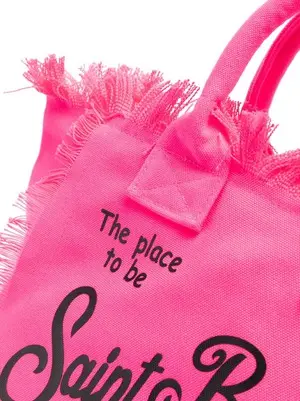 MC2 SAINT BARTH Colette Logo-print Beach Bag