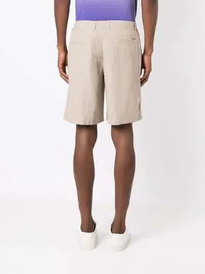 Armani Exchange Straight-leg Bermuda Shorts