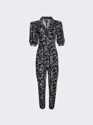 Lhd The Casitas Jumpsuit Abstract Palm