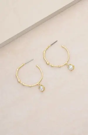 Ettika 18k- Plated Hoop Earrings