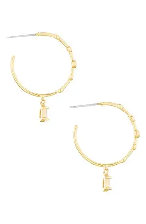 Ettika 18k- Plated Hoop Earrings