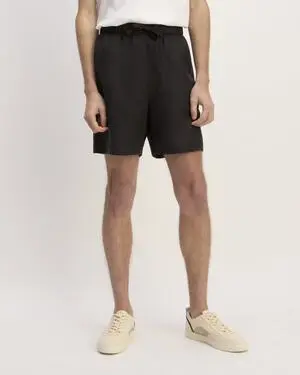 Everlane Linen Easy Short - Black