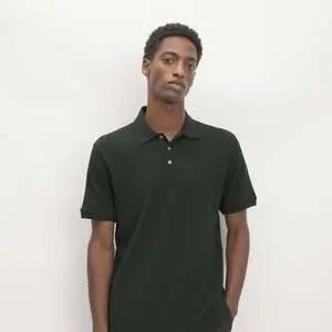 Everlane Pique Polo TShirt Scarab