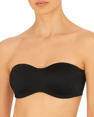 Natori Adapt Bandeau Lace Back Bra - Black