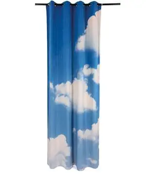 SELETTI Clouds Shower Curtain - Blue