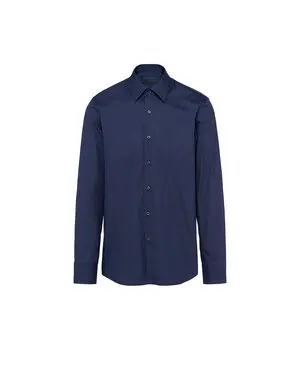 Prada Stretch Cotton Shirt - Blue
