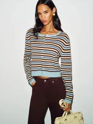 REFORMATION REFORMATION Clara Cashmere Crew Cardigan
