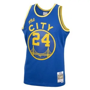 Mitchell & Ness Rick Barry Golden State Warriors 2001/02 Hardwood Classics Swingman Jersey