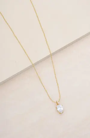 Ettika Cubic Zirconia Pendant Necklace
