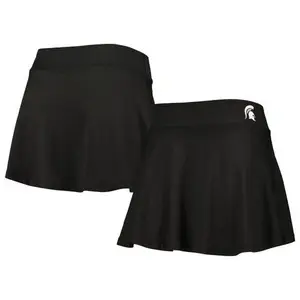 ZOOZATZ Michigan State Spartans Flowy Skort - Black