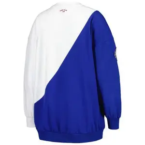 Tommy Hilfiger White Philadelphia 76ers Ariel Pullover Sweatshirt