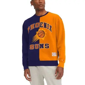 Tommy Hilfiger Orange Phoenix Suns Keith Split Pullover Sweatshirt - Purple