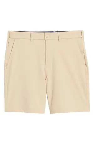Mizzen+main Helmsman Flat Front Golf Shorts - Hummus