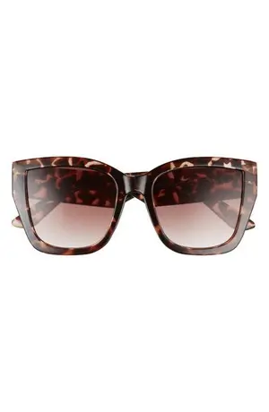 AIRE Haedus 53mm Gradient Square Sunglasses - Rose Tort /warm Smoke Grad