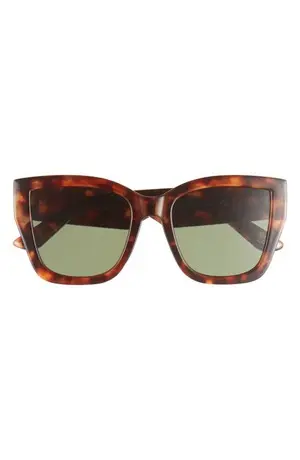 AIRE Haedus 53mm Gradient Square Sunglasses - Tort/green Mono