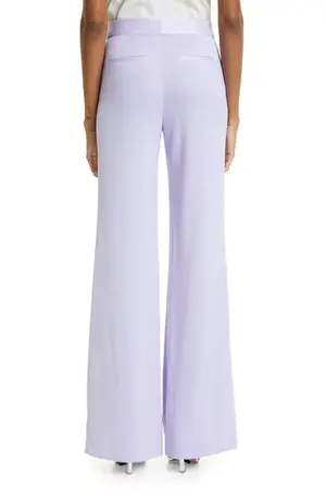 Alice + Olivia Deanna Slim Fit High Waist Bootcut Pants