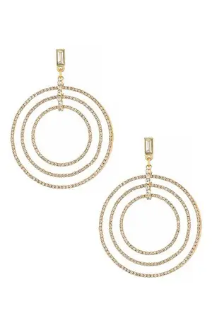 ETTIKA Ettika Disco Crystal Drop Earrings