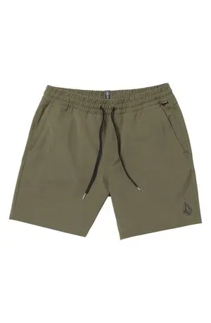 Volcom Understoned Hybrid Shorts Bison