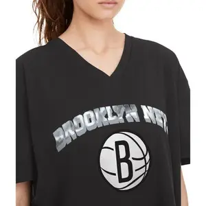Tommy Hilfiger Brooklyn Nets Ashley V-neck T-shirt
