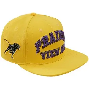 PRO STANDARD Prairie View A&m Panthers Evergreen Prairie View Snapback Hat - Gold
