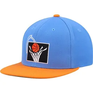 Mitchell & Ness Cleveland Cavaliers Hardwood Classics Team Two-tone 2.0 Snapback Hat - Blue