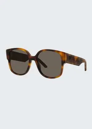Dior DIOR Wildior S3U Square Sunglasses Blonde Havana