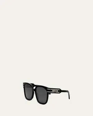 Dior Wildior S3u Square Sunglasses - Sblk/smk