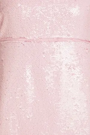 ganni ruffle trimmed sequined georgette mini dress GANNI Ruffle-trimmed sequined crepe mini dress