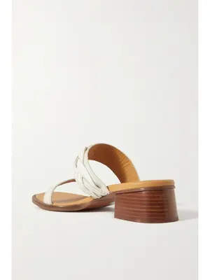 See By Chloé Braided Leather Mules