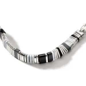 John Hardy Colorblock Bracelet - Silver