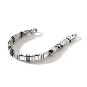 John Hardy Colorblock Bracelet - Silver