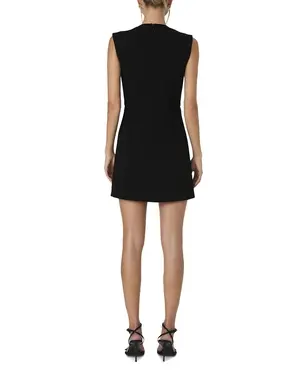 French Connection Whisper Ruth Shift Dress - Black