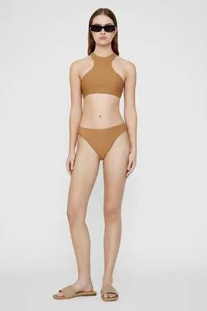ANINE BING Rita Bikini Bottom - Camel