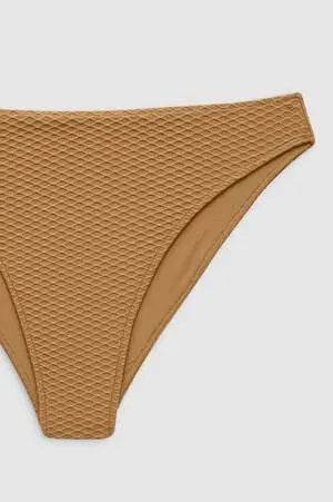 ANINE BING Rita Bikini Bottom - Camel