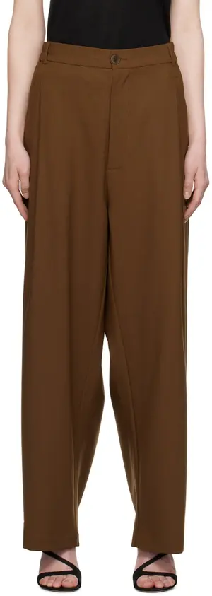 CORDERA Cordera Brown New Age Tailoring Trousers - Aztec