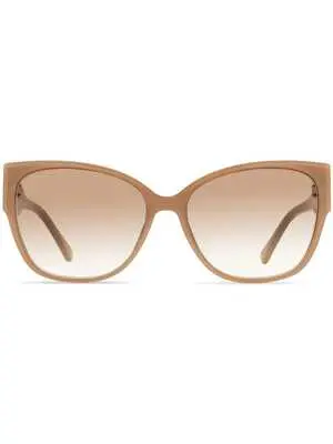 JIMMY CHOO Oversize-frame Sunglasses
