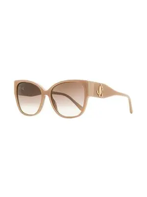 JIMMY CHOO Oversize-frame Sunglasses