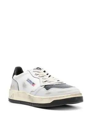 AUTRY Medalist Low Lace-up Sneakers - Grey