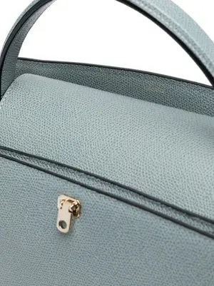 VALEXTRA Medium Brera Leather Tote Bag