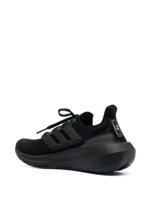 Y3 Striped Lace-up Sneakers - Black