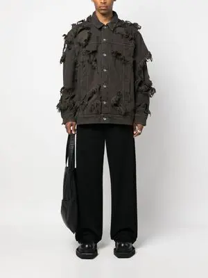 Rick Owens Layered Detailed Jacket