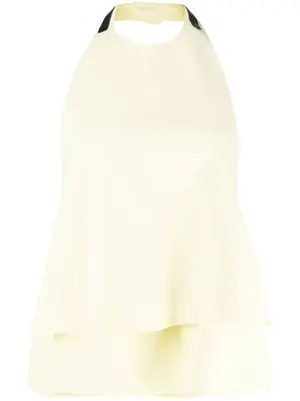 JIL SANDER Halterneck Open-back Top