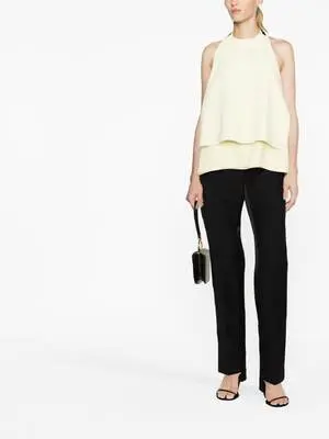 JIL SANDER Halterneck Open-back Top