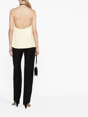 JIL SANDER Halterneck Open-back Top