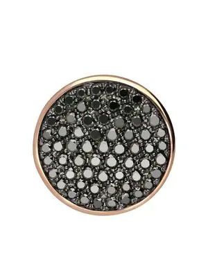 LEO PIZZO 18kt Rose And Diamond Ring - Black