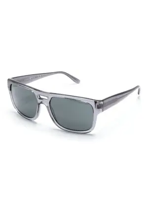 Emporio Armani Tinted Square-frame Sunglasses